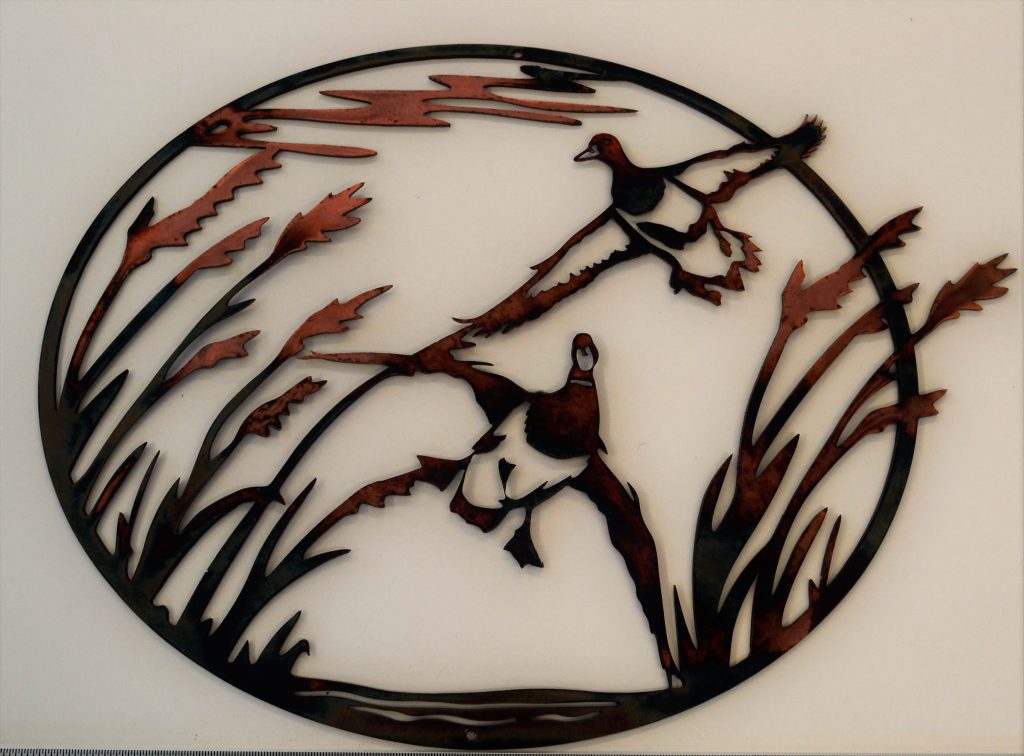 Incoming Ducks - Metal Decor Studios